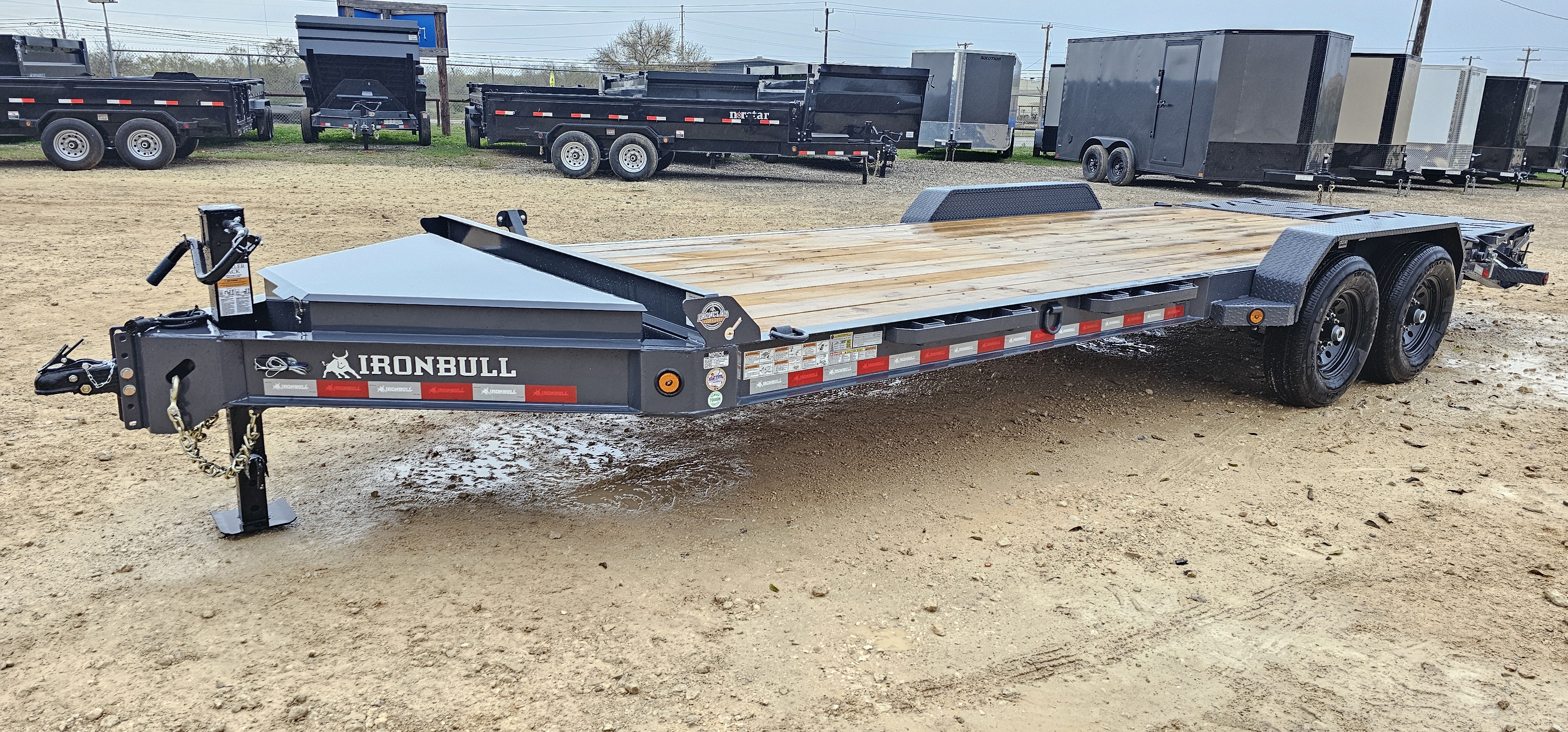 2026-Norstar-83-x-21+3-Iron-Bull-EWB-Bumper-Pull-Lowboy,-8in-I-Beam ...